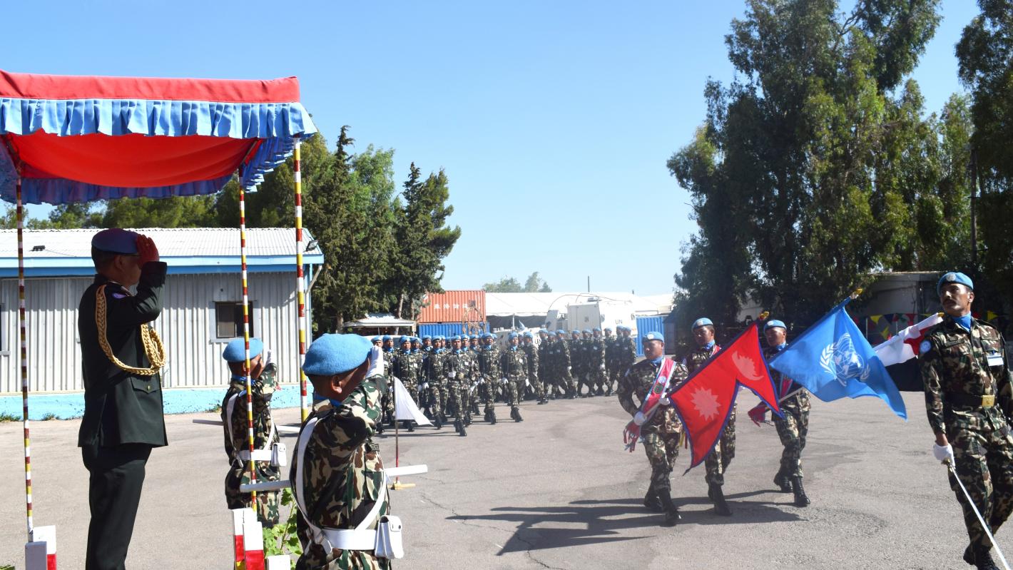NEPALI CONTINGENT MEDAL PARADE - 10 SEP 2021 | United Nations ...